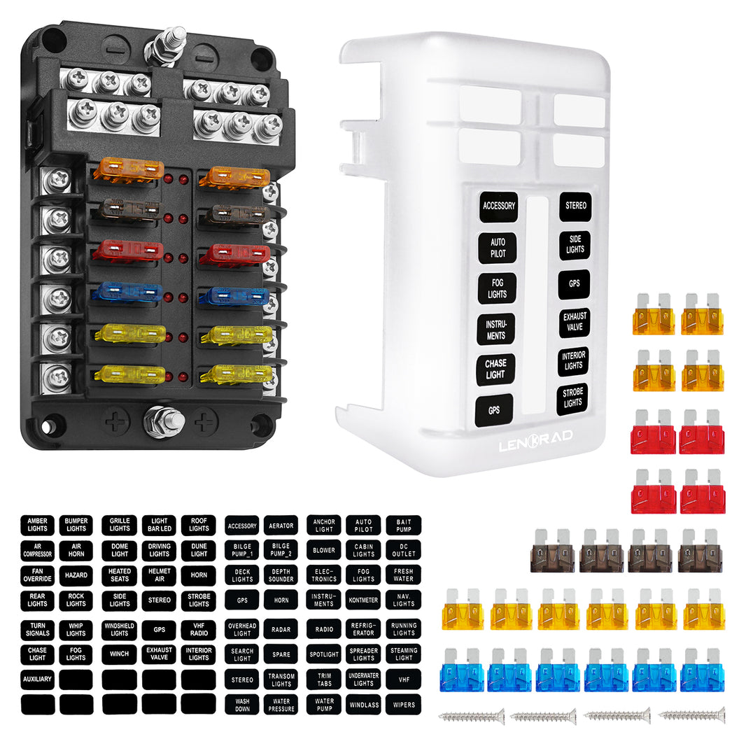 12V Fuse Blocks For Boat – Thalassa Marine